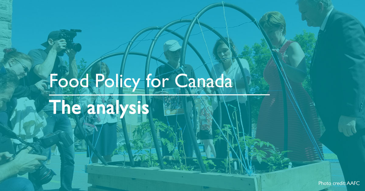 The Launch of the First ‘Food Policy For Canada - Everyone at the Table ...